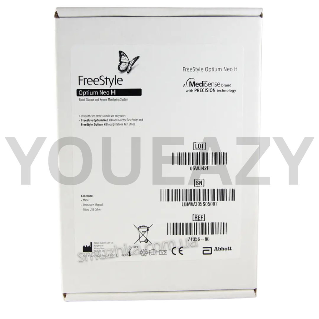 Freestyle optium Neo Glucometer H / sugar testing machine. – YOUEAZY